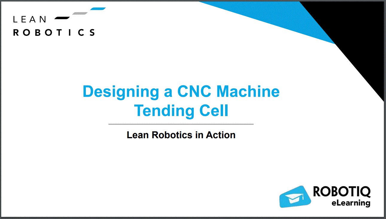 Lean Robotics MT: Design Finalization: The Application